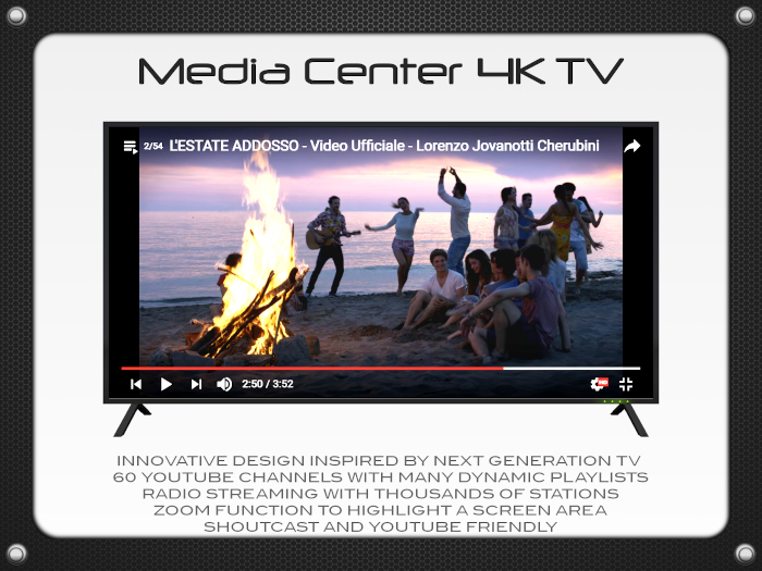 Second Life Marketplace - -W- Media Center 4K TV